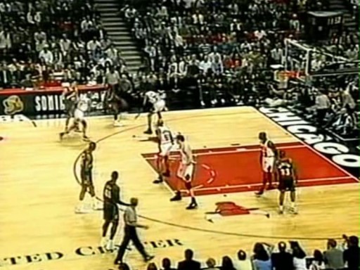 NBA FINALS 1996 Game 2 Chicago Bulls vs Seattle Supersonics 07/06/1996