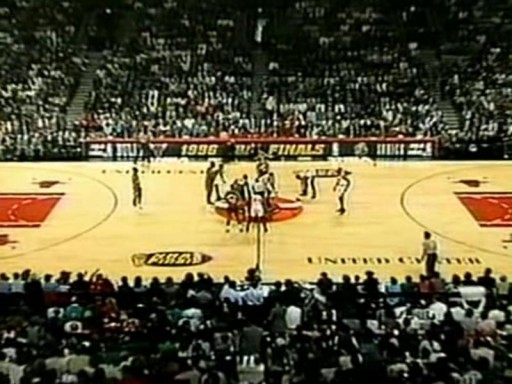 NBA FINALS 1996 Game 2 Chicago Bulls vs Seattle Supersonics 07/06/1996