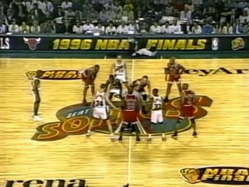 NBA FINALS 1996 Game 4 Seattle Supersonics vs Chicago Bulls 12/06/1996